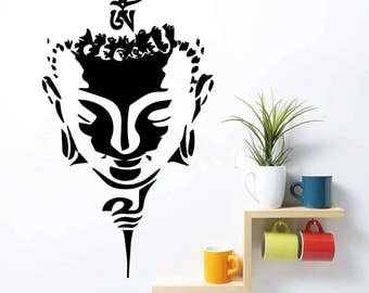 Buddha wall decal | Etsy