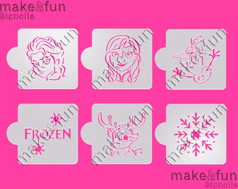 Frozen stencils | Etsy