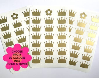 Crown stickers | Etsy