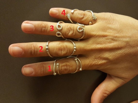 Swan Neck Splint sterling silver