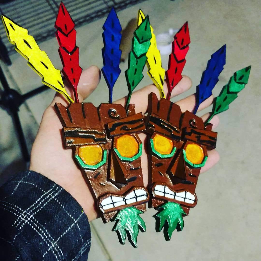 Crash Bandicoot Mask