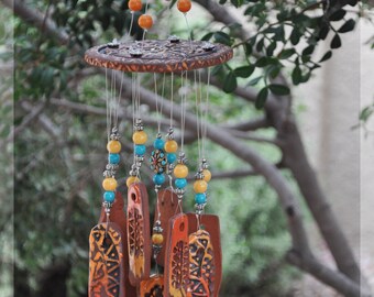 Ceramic wind chime | Etsy