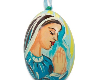 Virgin mary ornament | Etsy