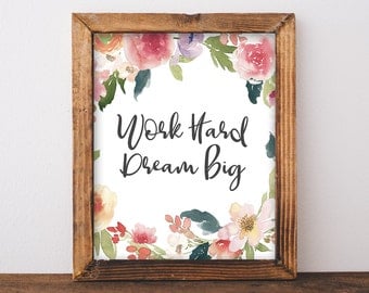 Office wall art | Etsy