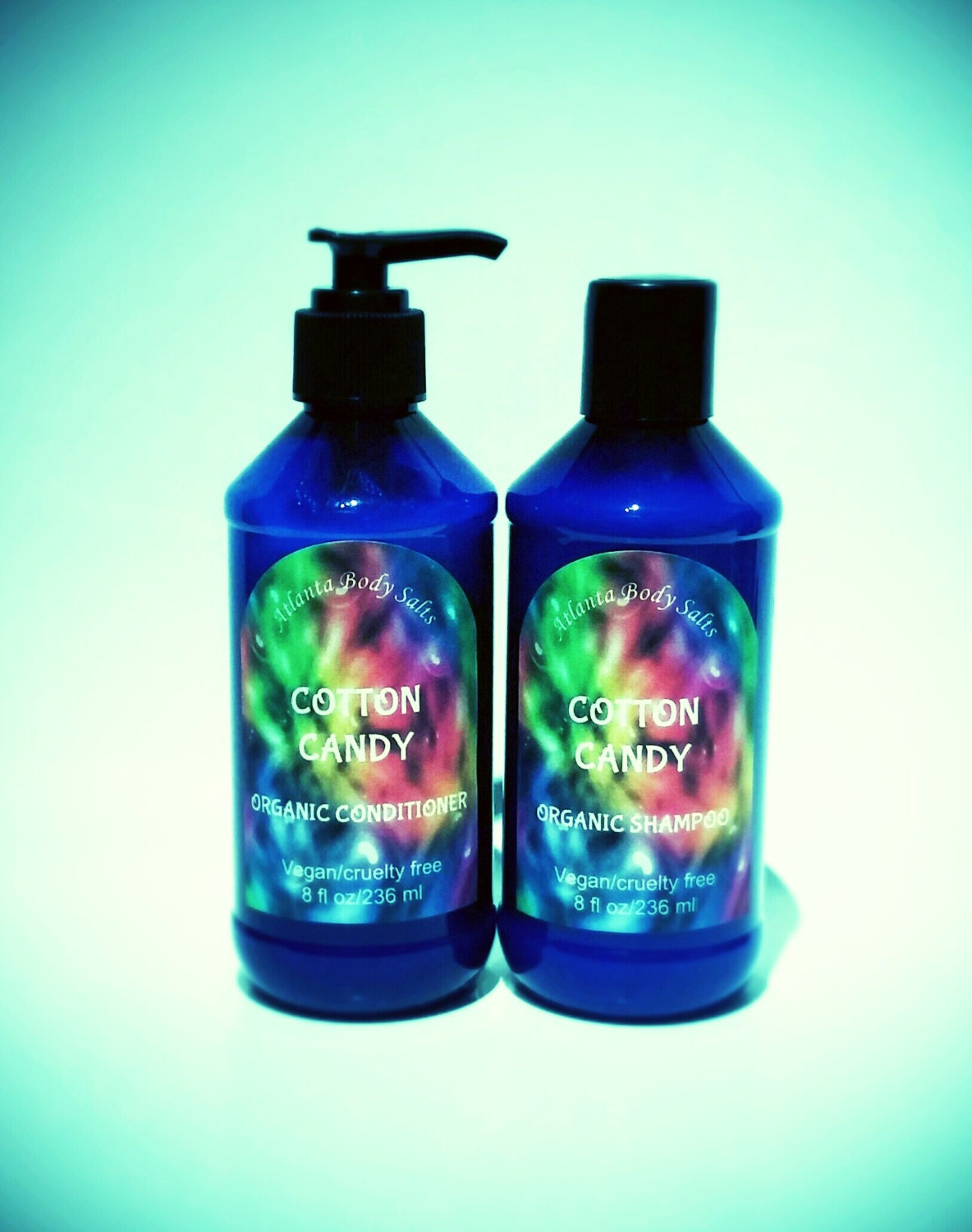 Cotton Candy set shampoo and conditioner organic shampoo