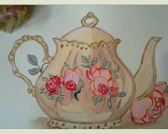 Victorian teapot | Etsy