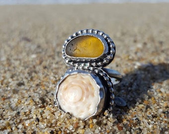 Items similar to Hawaiian Shell Earrings Puka Shell Earrings Sliced ...