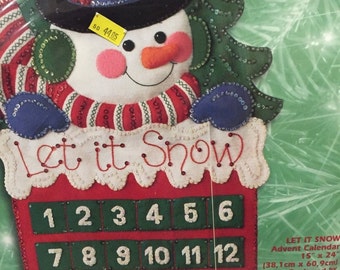 Felt advent calendar | Etsy