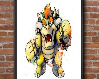 Super mario print | Etsy