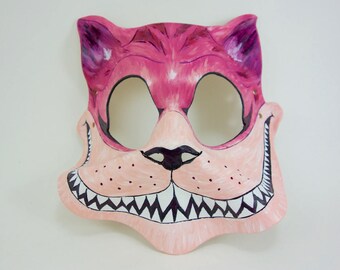 Cheshire cat mask | Etsy