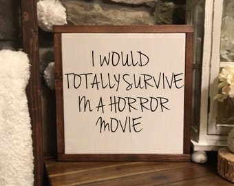 Horror movie signs | Etsy