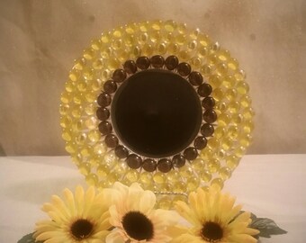 Sunflower mirror | Etsy