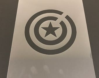 Captain stencil | Etsy