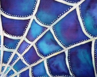 Silk painting | Etsy