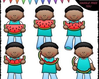 Watermelon clip art | Etsy