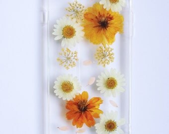 Pressed flower phone case | Etsy