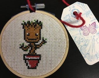 Groot cross stitch | Etsy