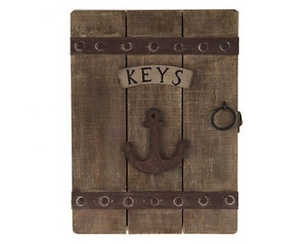 Wooden key cabinet | Etsy