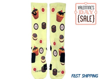 Cupcake socks | Etsy