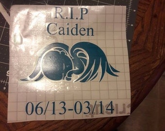 Rip car decals | Etsy