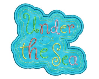 Sea life embroidery | Etsy