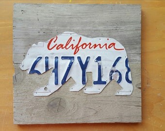 Bears license plate | Etsy