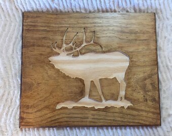 Elk art | Etsy