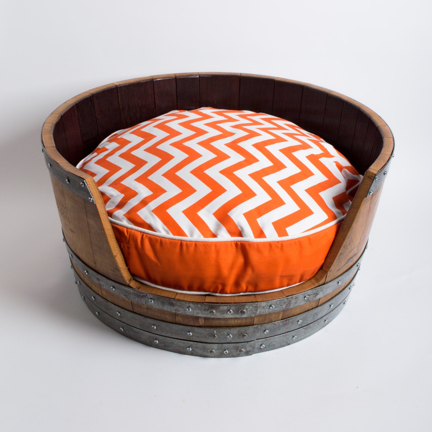 Wine Barrel Dog Bed