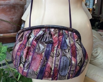 Snake skin purse | Etsy