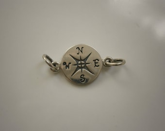 Compass charm | Etsy