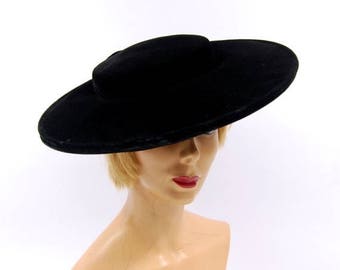 Cartwheel hat | Etsy