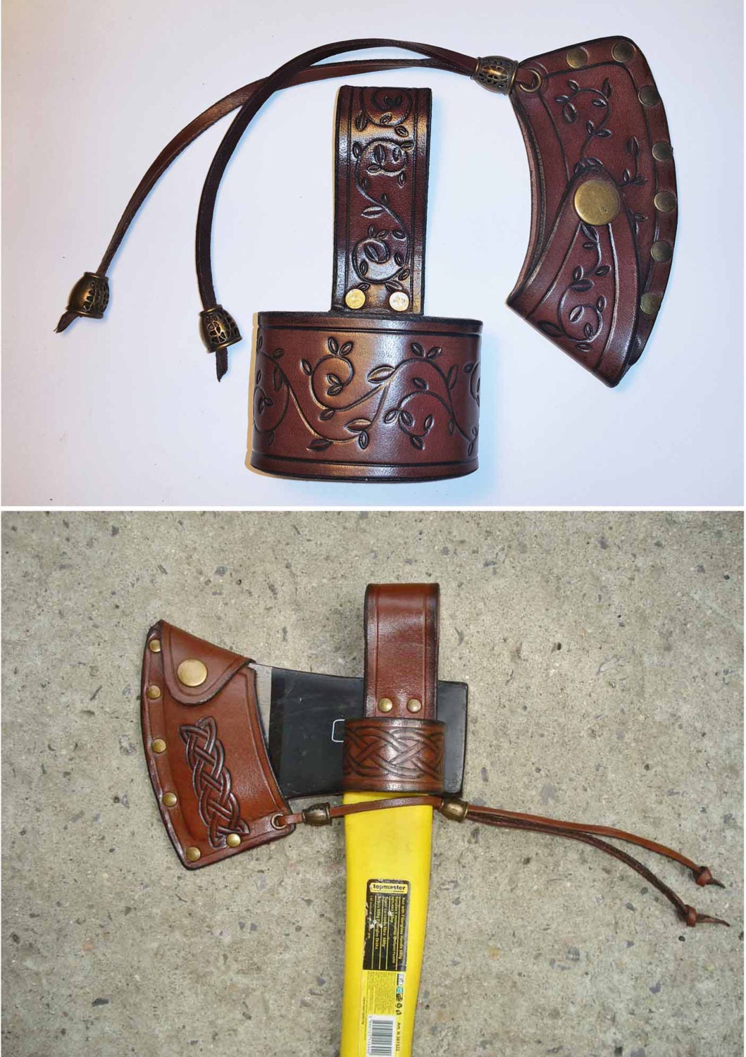 Axe/Hatchet Protector and a Belt Loop Holder