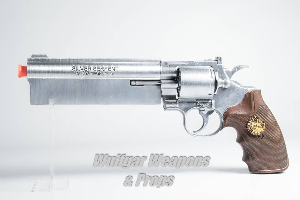 The Silver Serpent Barry Burton Revolver Resident Evil