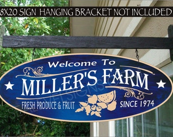 Fruit stand sign | Etsy