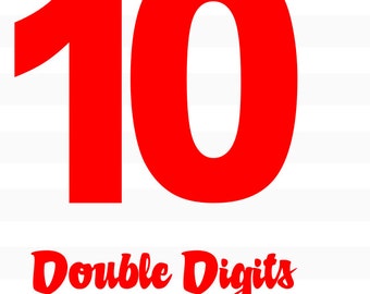Double digits | Etsy