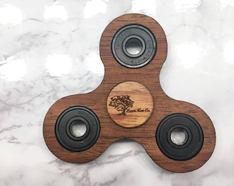 Fidget spinner wood | Etsy