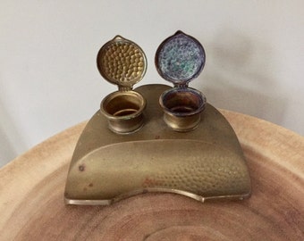 Double inkwell | Etsy