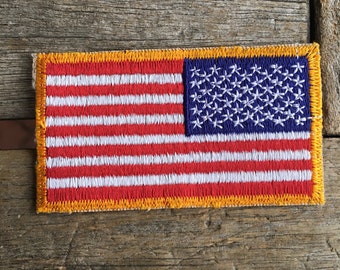 Usa flag patch | Etsy