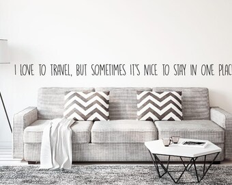Travel wall decal | Etsy