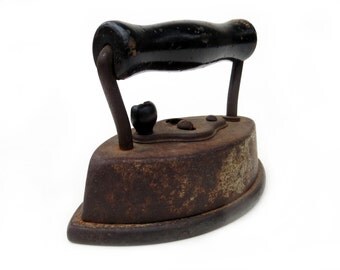 Antique sad iron | Etsy