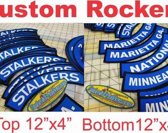 Custom rocker patch | Etsy