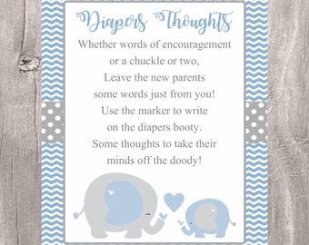 Diaper messages | Etsy