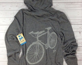 Bicycle hoodie | Etsy