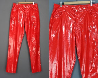 Vinyl pants | Etsy