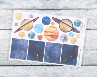 Watercolor galaxy | Etsy