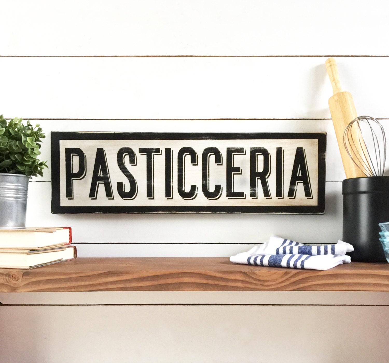 Italian Sign Italian Pastry Shop Pasticceria Italian