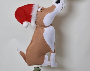 Felt tree topper | Etsy