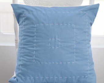 Quilted throw pillow | Etsy