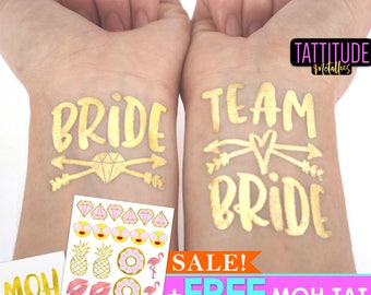 Team bride tattoo | Etsy