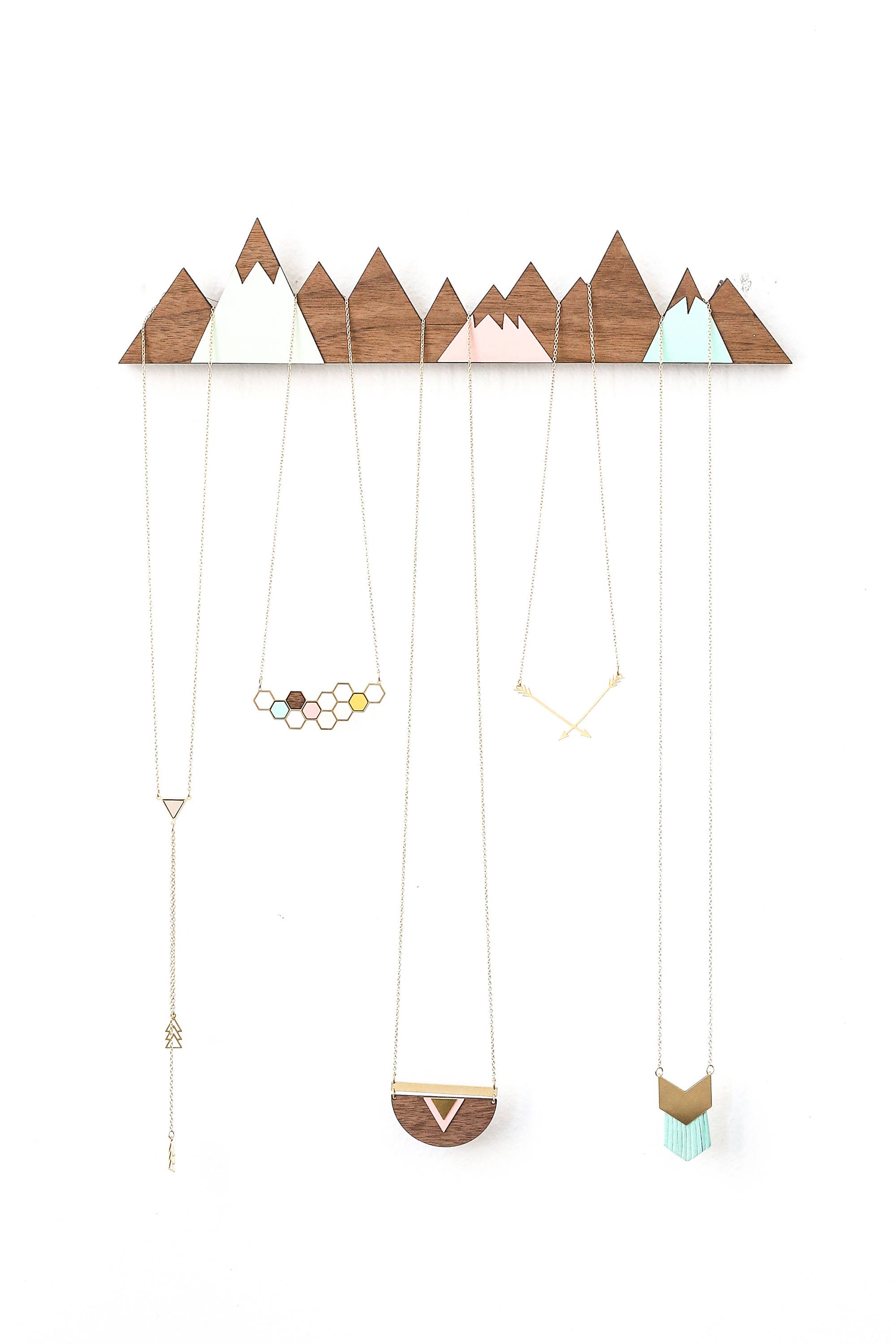 Mountains Jewelry Display jewelry organizer jewelry hanger